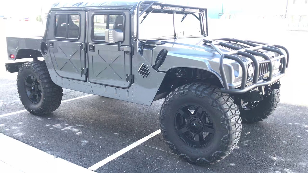 Custom Humvee Build 3/29/19 - YouTube