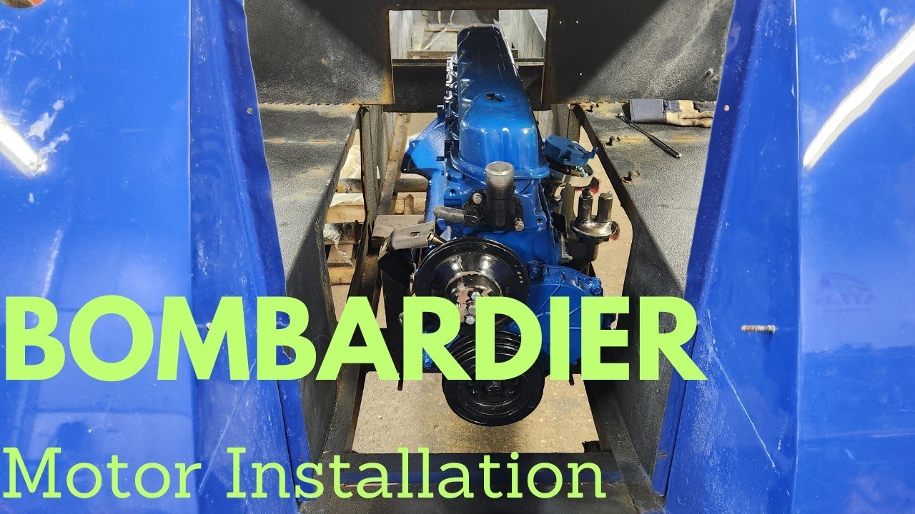 HOW TO INSTALL MOTOR WITH EASE | BOMBARDIER - YouTube