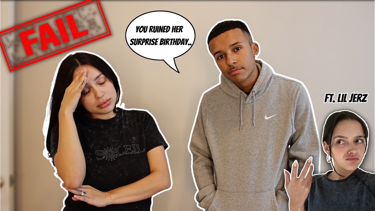 SHE RUINED HER SISTERS SURPRISE PARTY!! **Fail** - YouTube