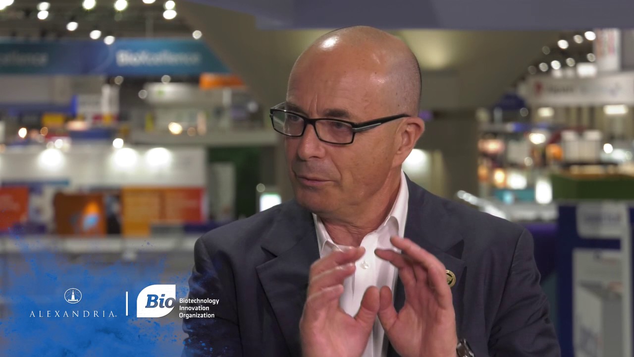 Dr. Jeremy Levin (Ovid Therapeutics) at the 2017 BIO International ...