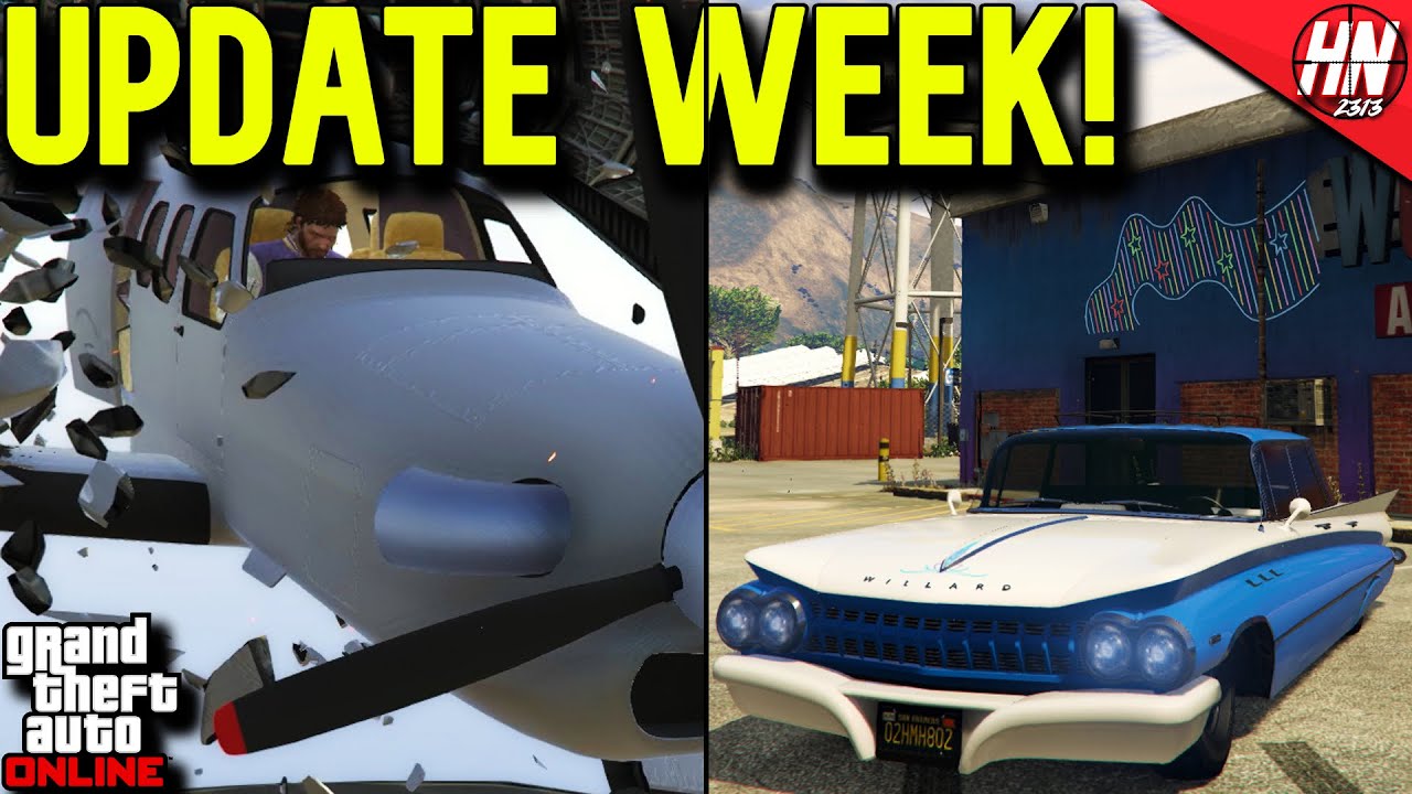 GTA Online Update Week - NEW CARS & MISSIONS! - YouTube