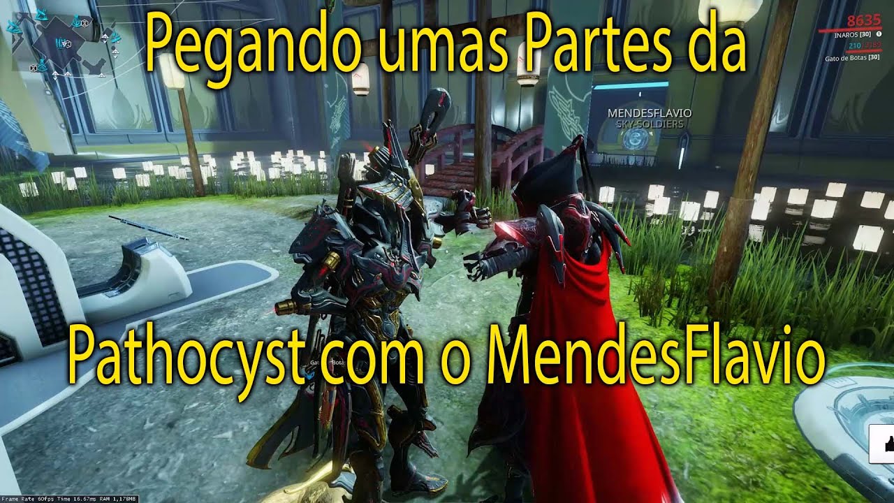Warframe Colocando Para Forjar a Nova Arma Infestada Pathocyst que ...