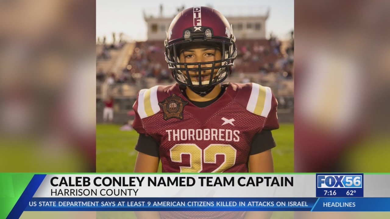 Harrison County named former Deputy Caleb Conley a team captain - YouTube