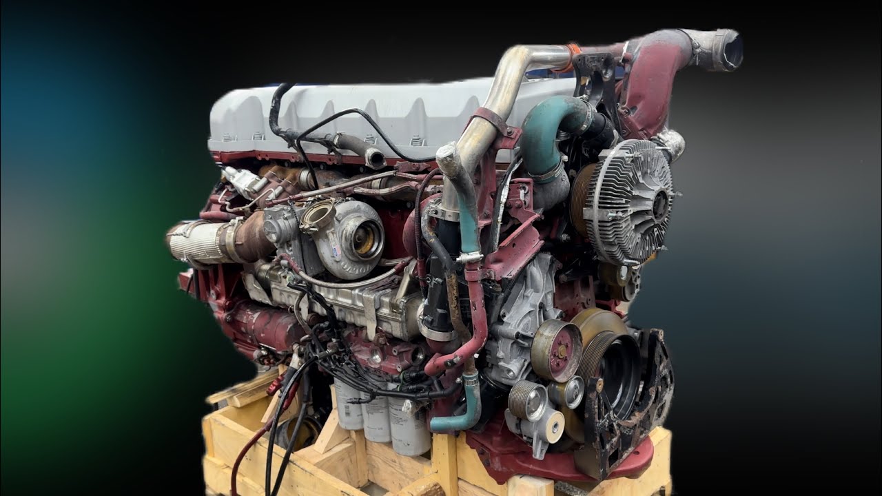 (P-37350) 2013 MACK MP8 ENGINE ASSEMBLY - YouTube