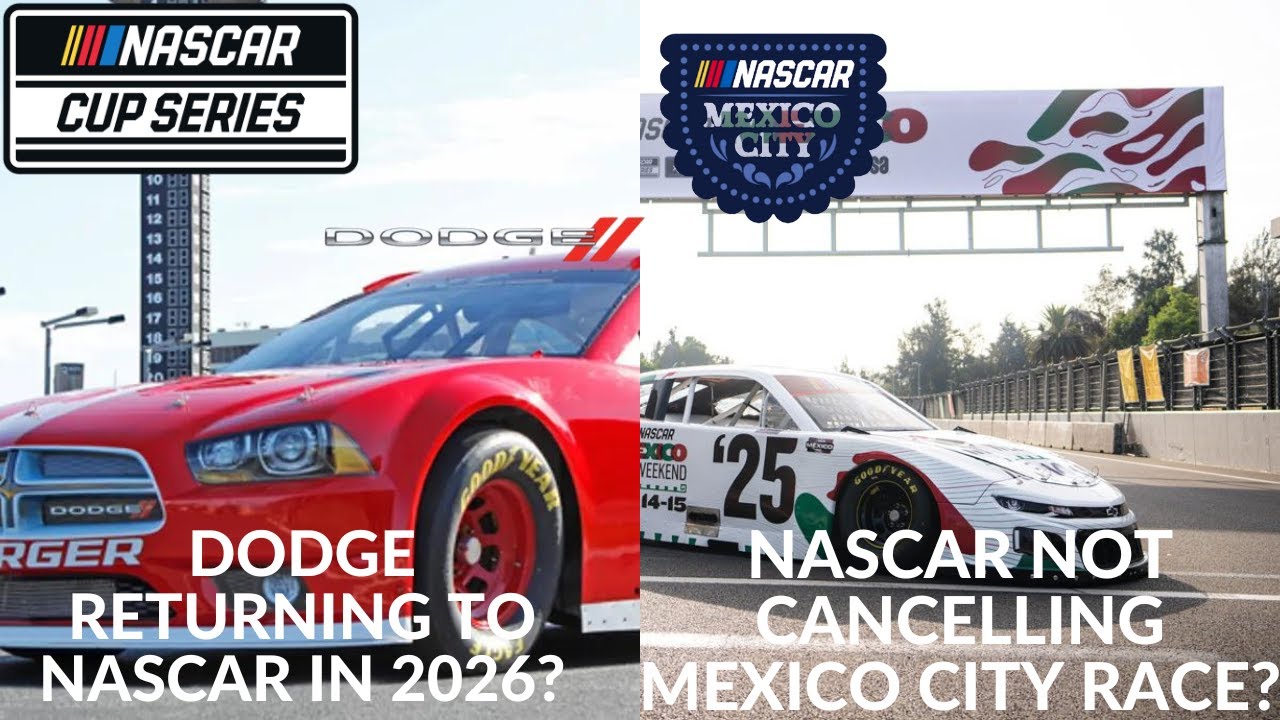 Dodge Returning To NASCAR In 2026? | Bubba Wallace Calls Out Aric ...