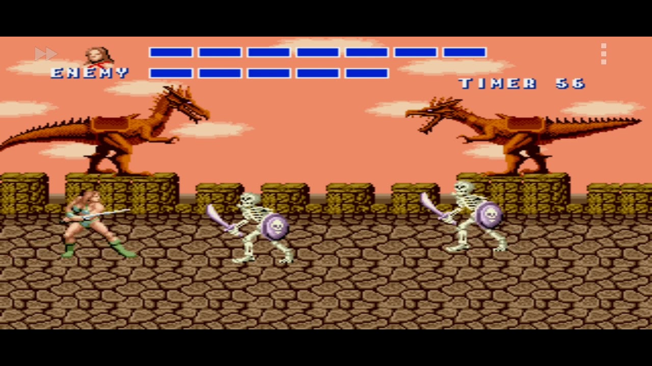 Golden Axe Plus - Tyris Flare - The Duel - YouTube