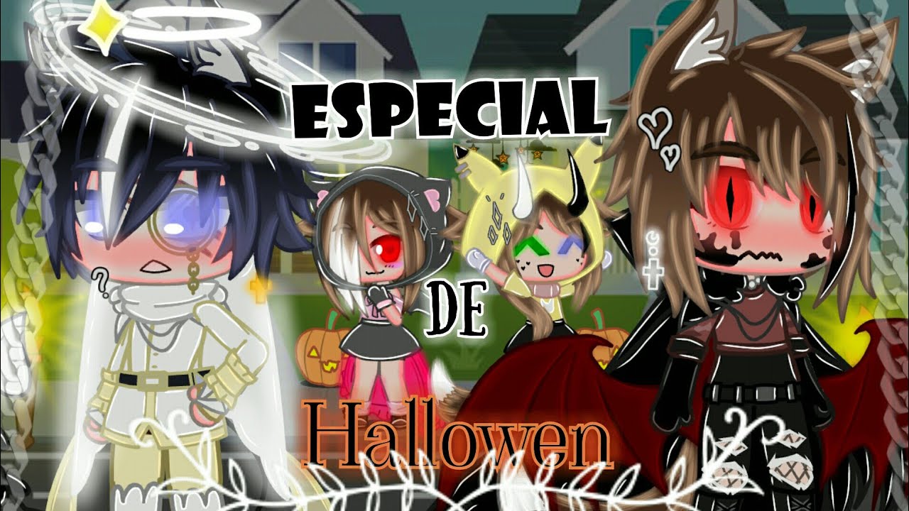 『Una Noche Divertida Y Reveladora』//Especial De Hallowen🎃//(gacha club ...