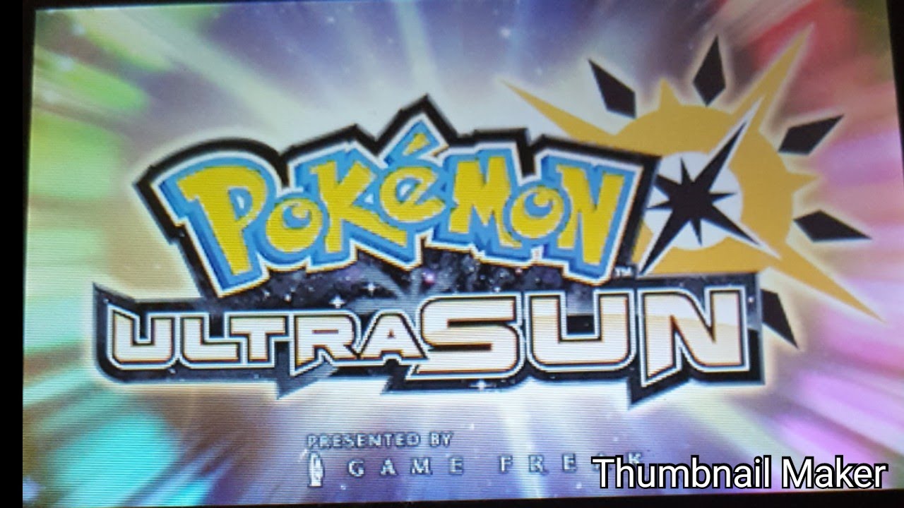 Pokemon Ultra Sun walkthrough Ep 0 opening cutscene - YouTube