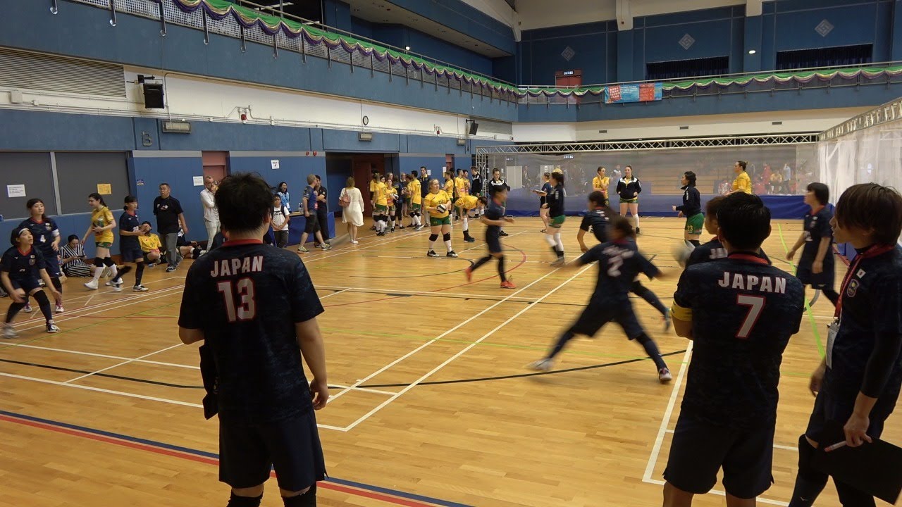 【Asian Dodgeball Championships 2019】Japan semifinal【Women】 - YouTube