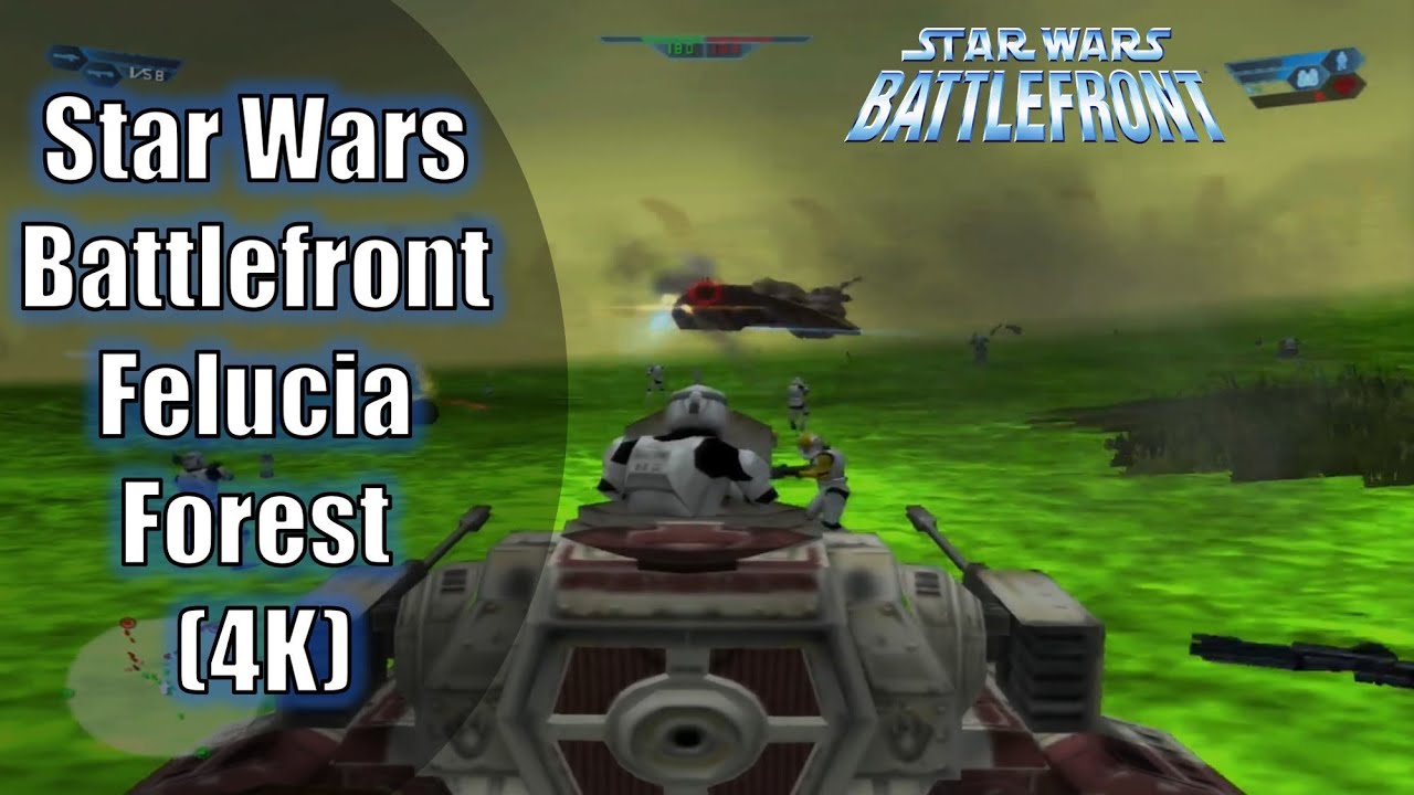 Star Wars Battlefront Mod Maps: 'Felucia Forest' (4K) - YouTube