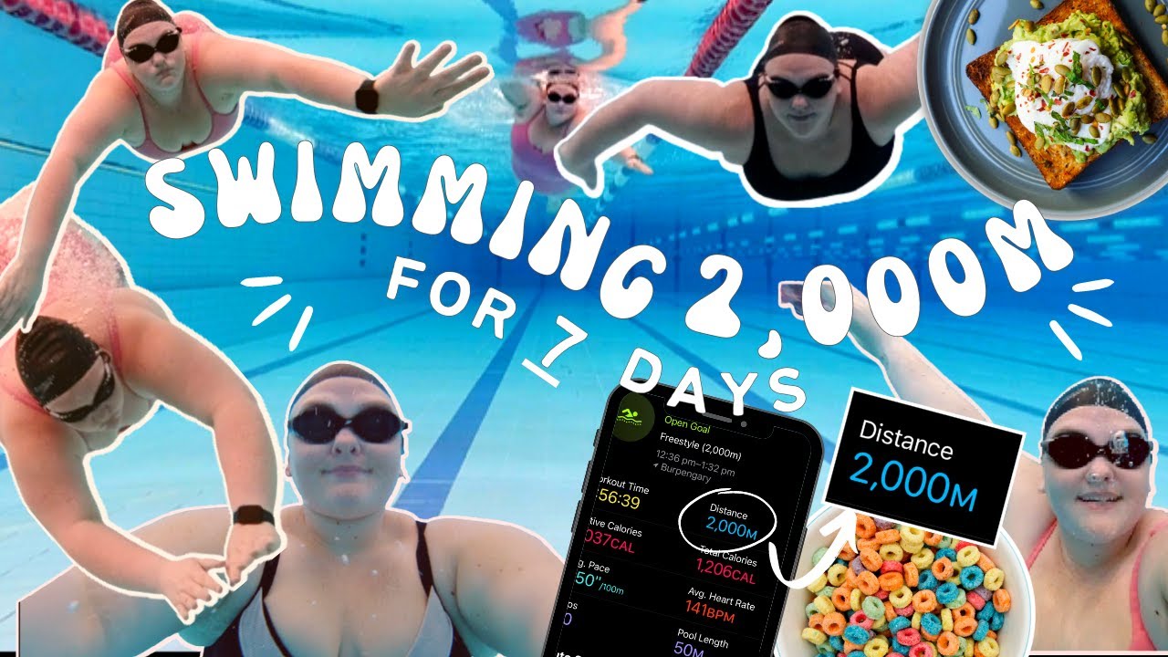I swam 2000M (6500ft) everyday for 7 days - YouTube