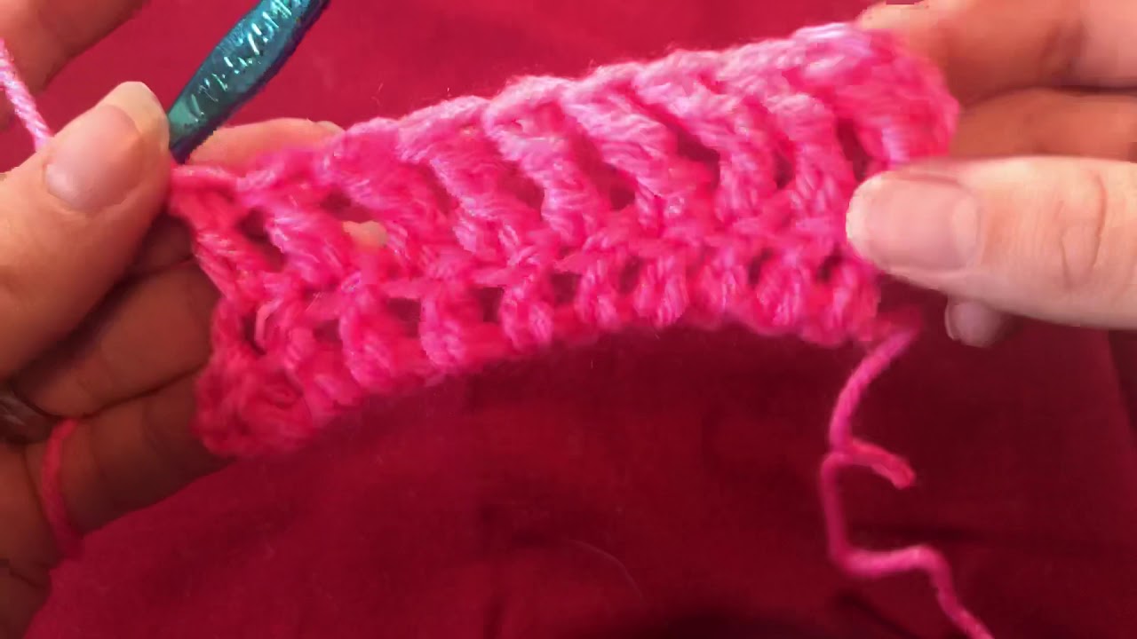 How to crochet: double crochet, treble crochet, Double treble crochet ...