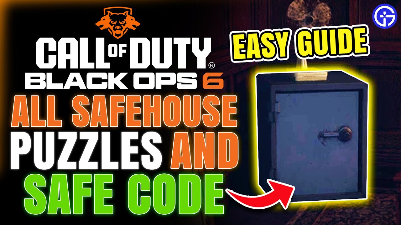 BO6 Safehouse Puzzle Solutions: Piano, Boiler, Keypad, Computer, Radio ...
