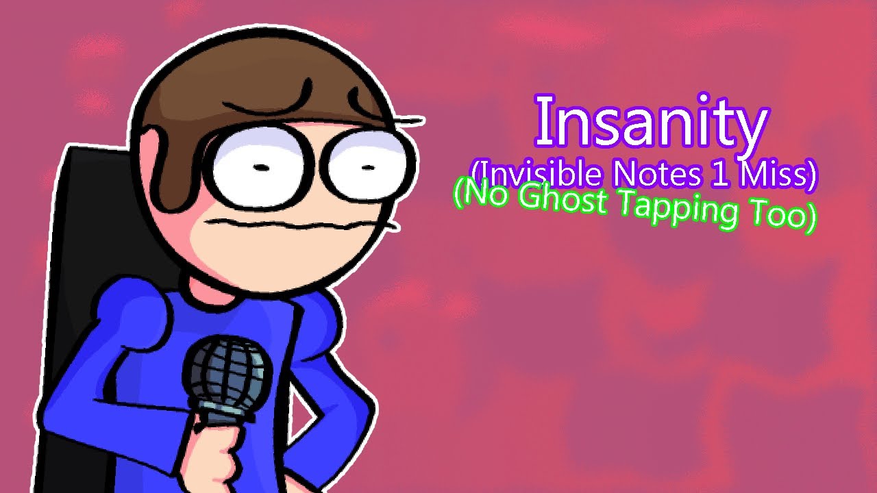 Insanity Hard Invisible Notes No Ghost Tapping 1 Miss 94.32% (Vs Dave ...