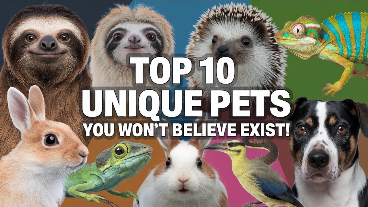 Top 10 Unique Pets You Won’t Believe Exist - YouTube