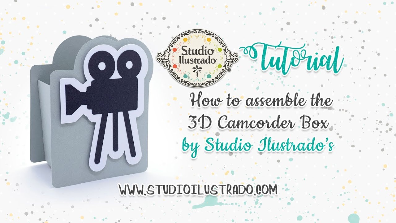How to assemble the 3D Camcorder Box by Studio Ilustrado - YouTube