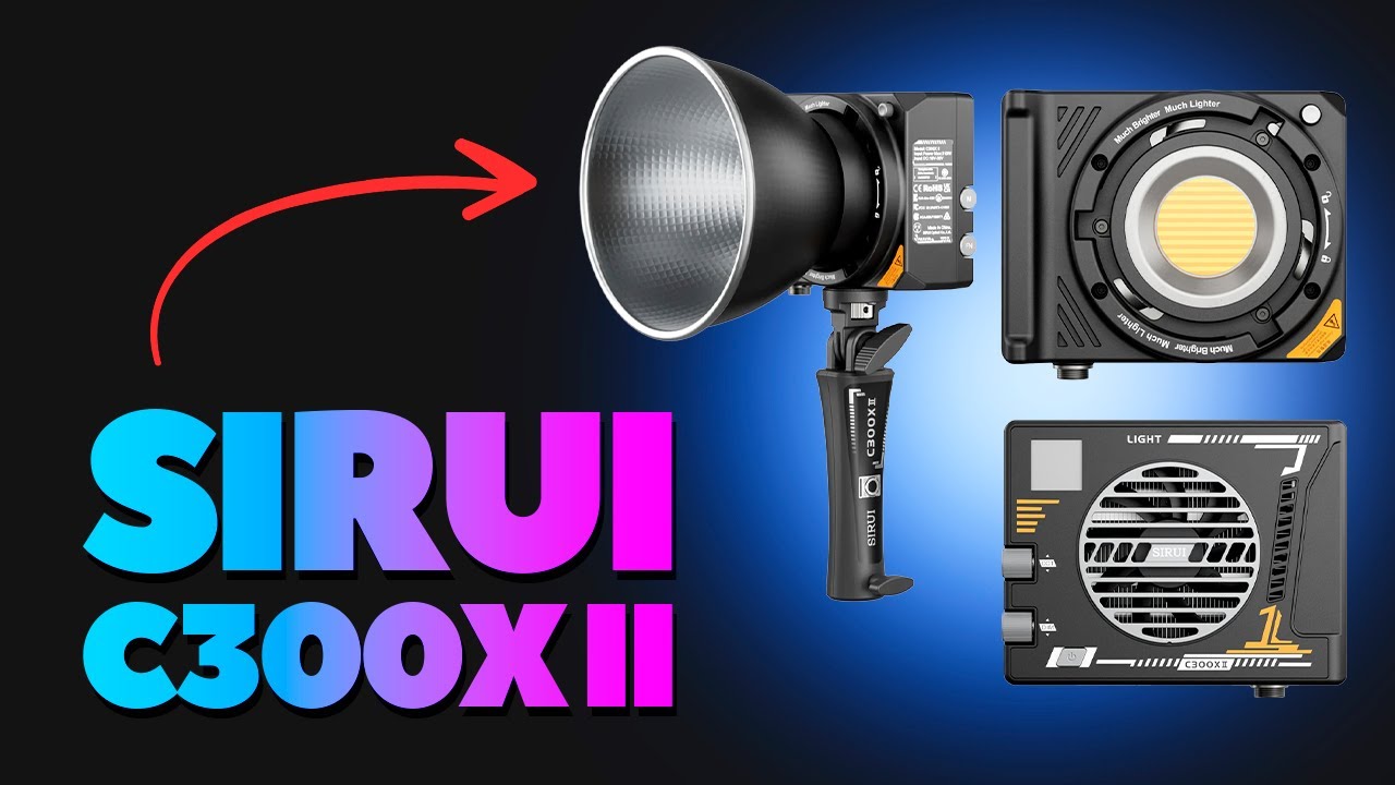 SIRUI C300X II – Ideal para Fotografía con Luz Continua en Estudio o ...