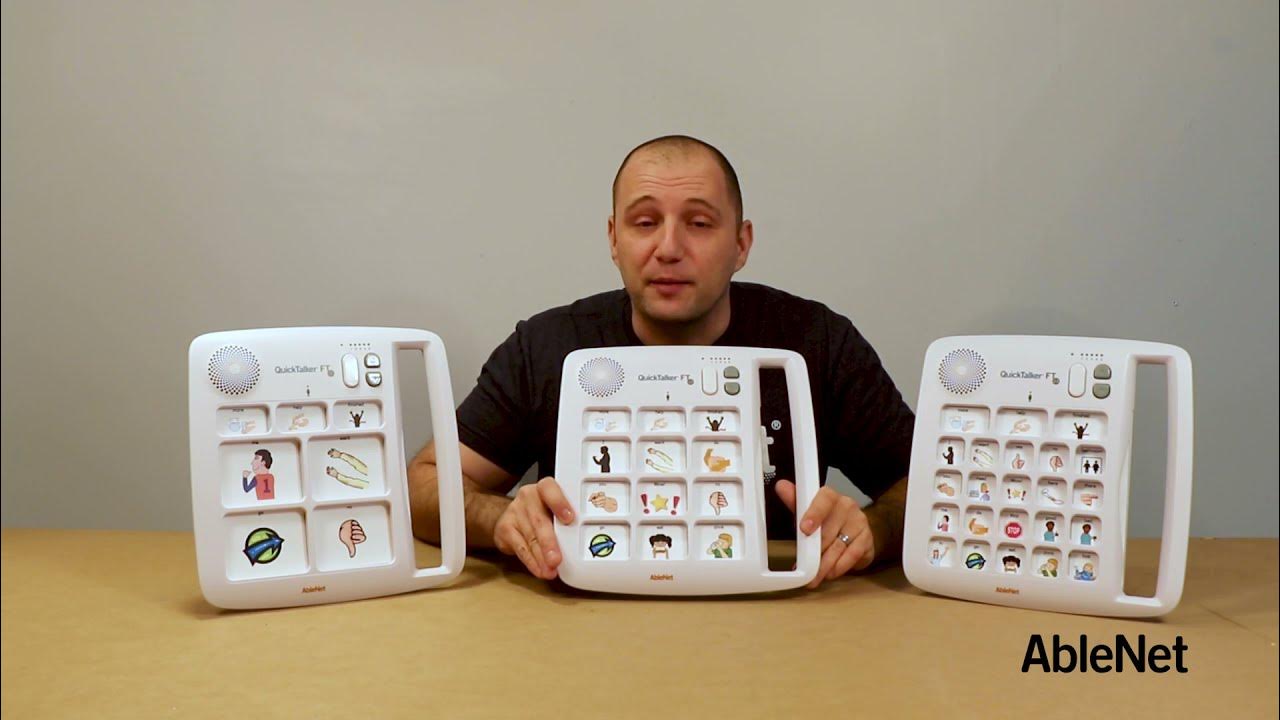 AbleNet QuickTalker FT 7, 12, and 23 - YouTube