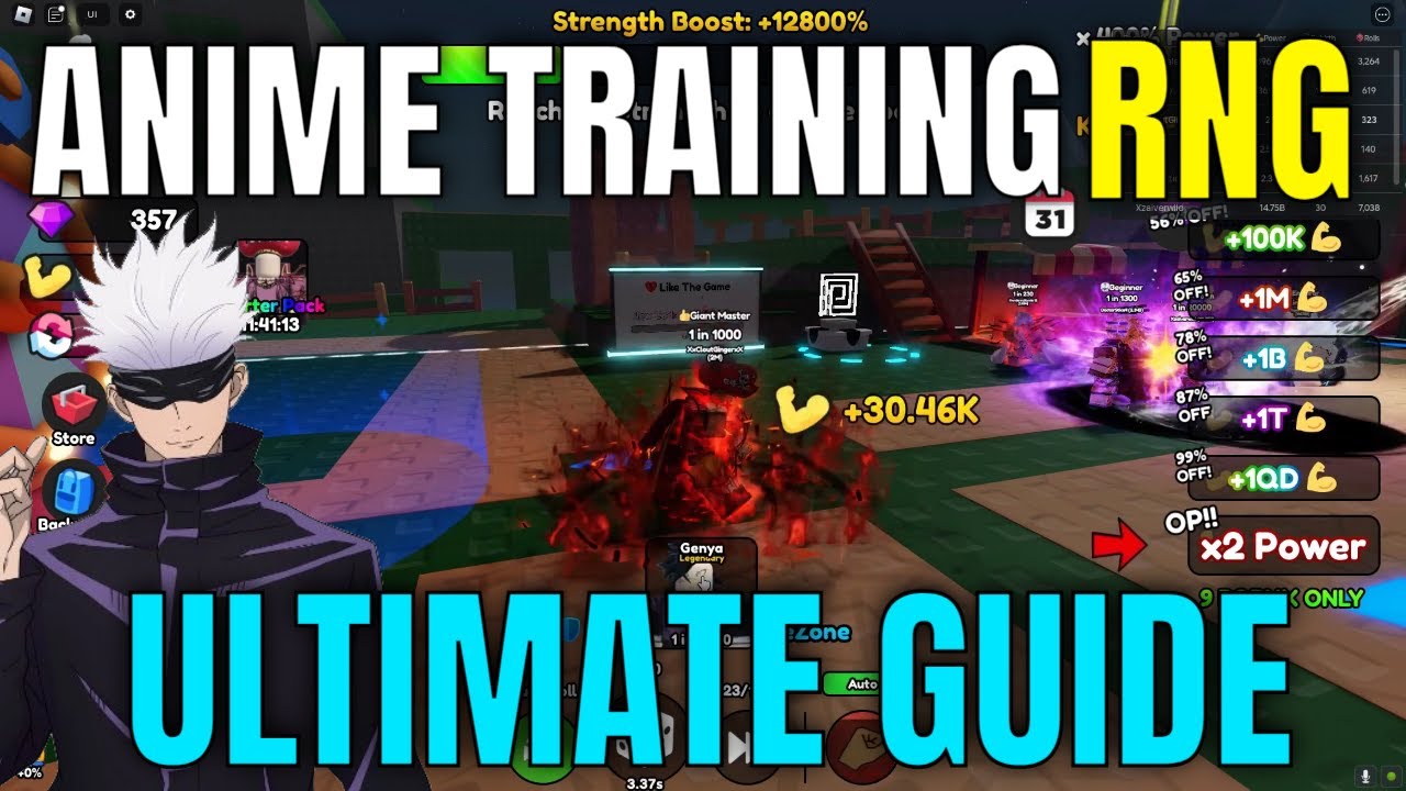 ANIME TRAINING RNG ULTIMATE GUIDE! (Units, Gems, Potions) - Roblox ...