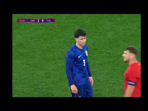 Türkiye - Hırvatistan Semih Kırmızı Kart Pozisyonu. #türkiye #egemenkorkmaz #u21