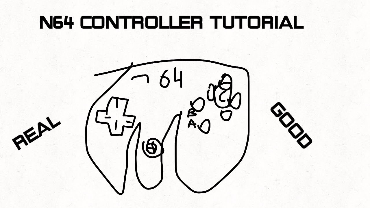 N64 controller tutorial - YouTube
