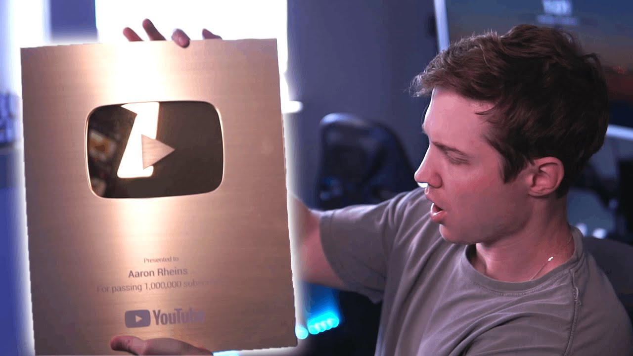 Unboxing my 1,000,000 Subscriber Plaque! - YouTube