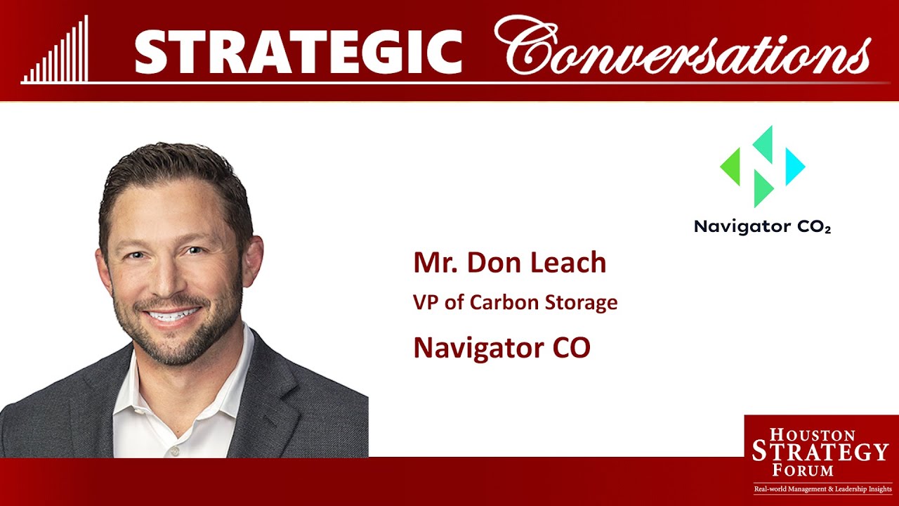 Decarbonization Community & Regulatory Interplay — Mr. Don Leach ...