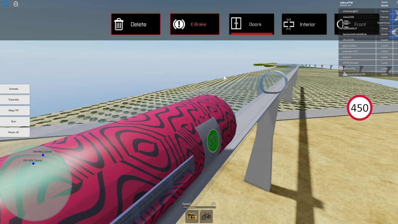 Roblox Hyperloop Simulator I DONT WANT TO DERAIL!!! - YouTube