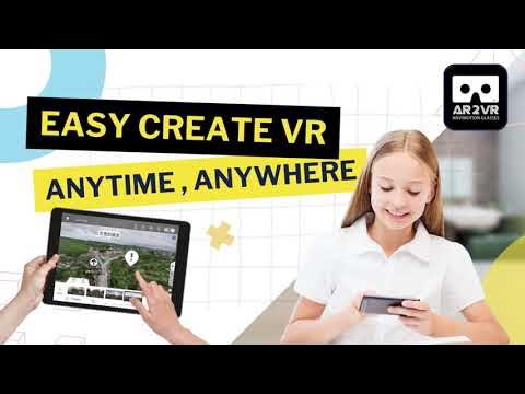 AR2VR APP #VR-Editor Beginner Quick Tutorial︙Creating VR is So Easy ...