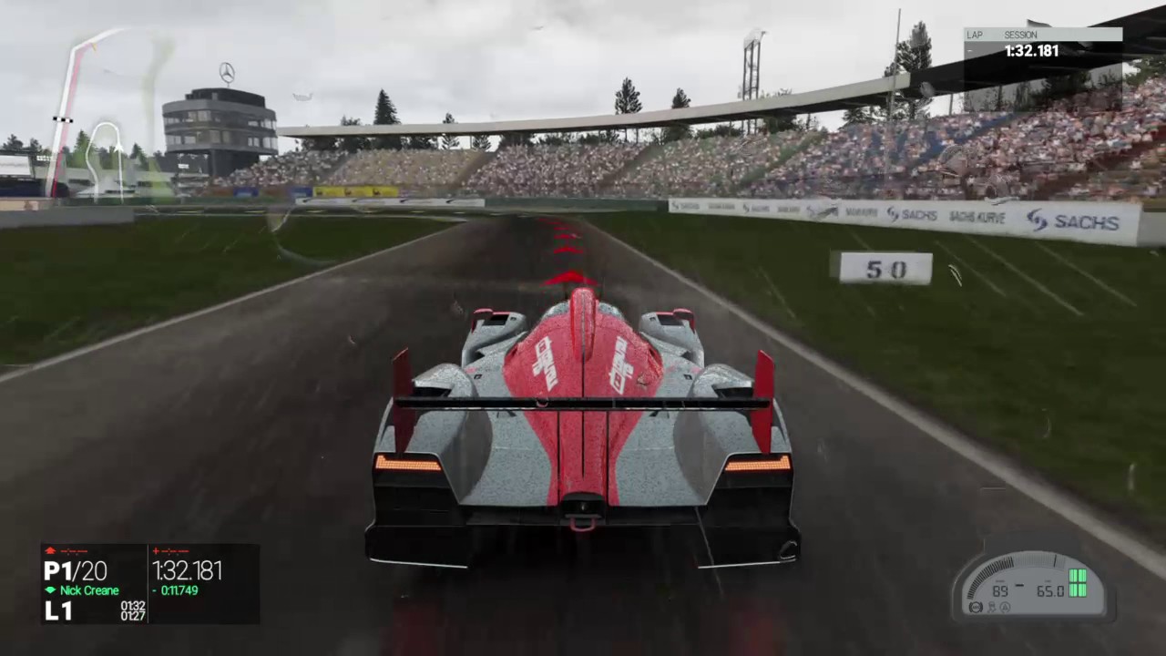Project cars hockenheim Gp Lmp 2 race - YouTube