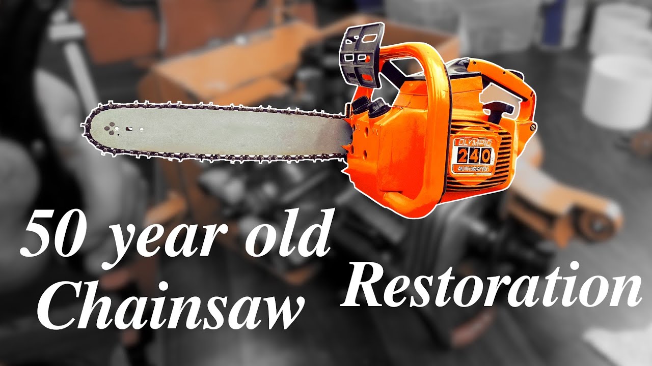 Restoring a 50-Year-Old Italian Chainsaw: Will It Run Again? Olympic ...