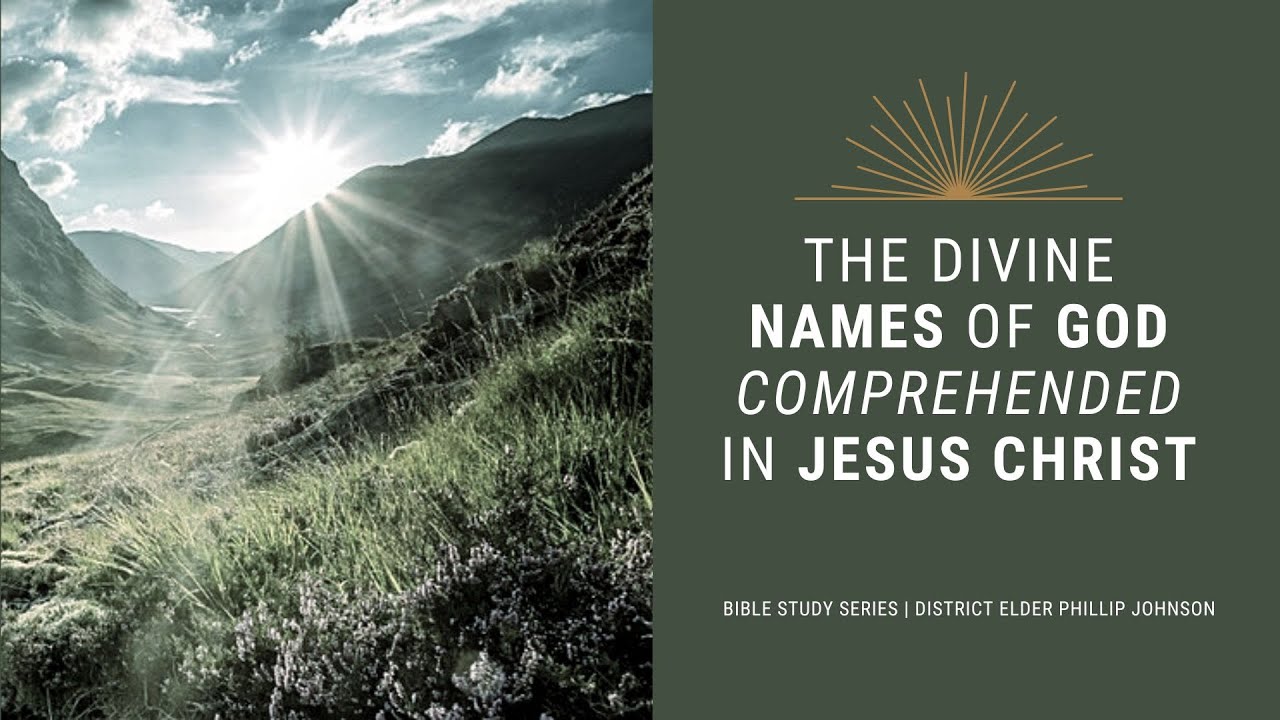 🆕🔥Divine Names of God Comprehend in Jesus Pt 2 "YHWH/JEHOVAH" Bible ...