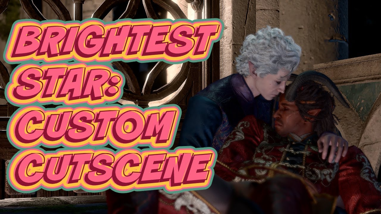 NEW BG3 Custom Modded Cutscene | Brightest Star - A New Romance Scene ...