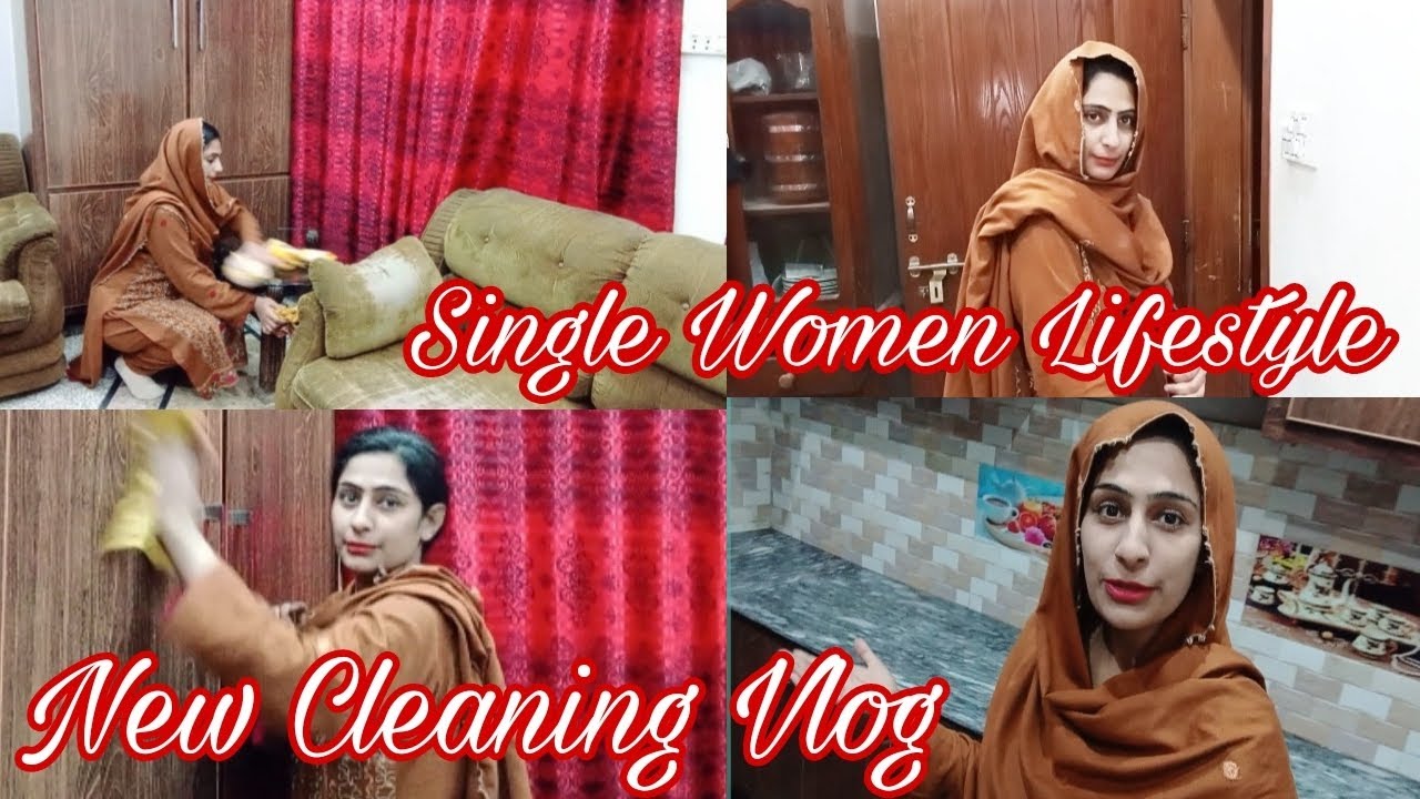 New Cleaning Vlog || home Cleaning Vlog || Single Women Lifestyle ...