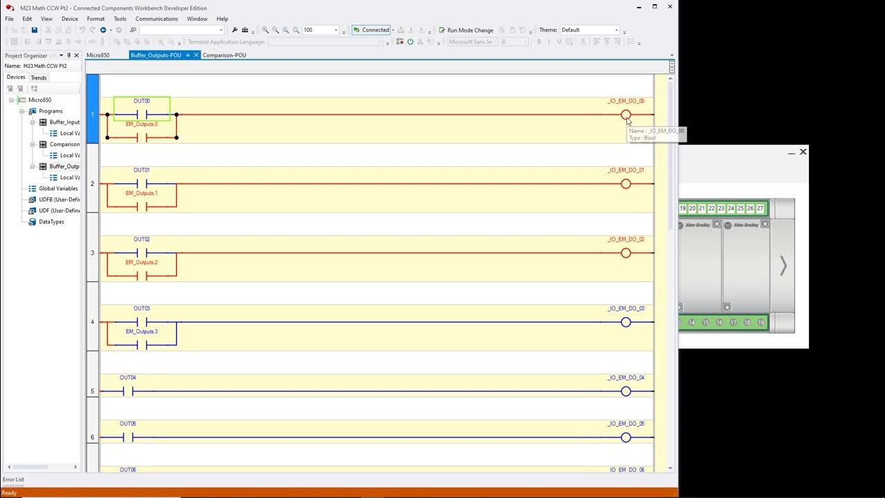 43 - M23 Math Functions - CCW Manual Pt2 - YouTube