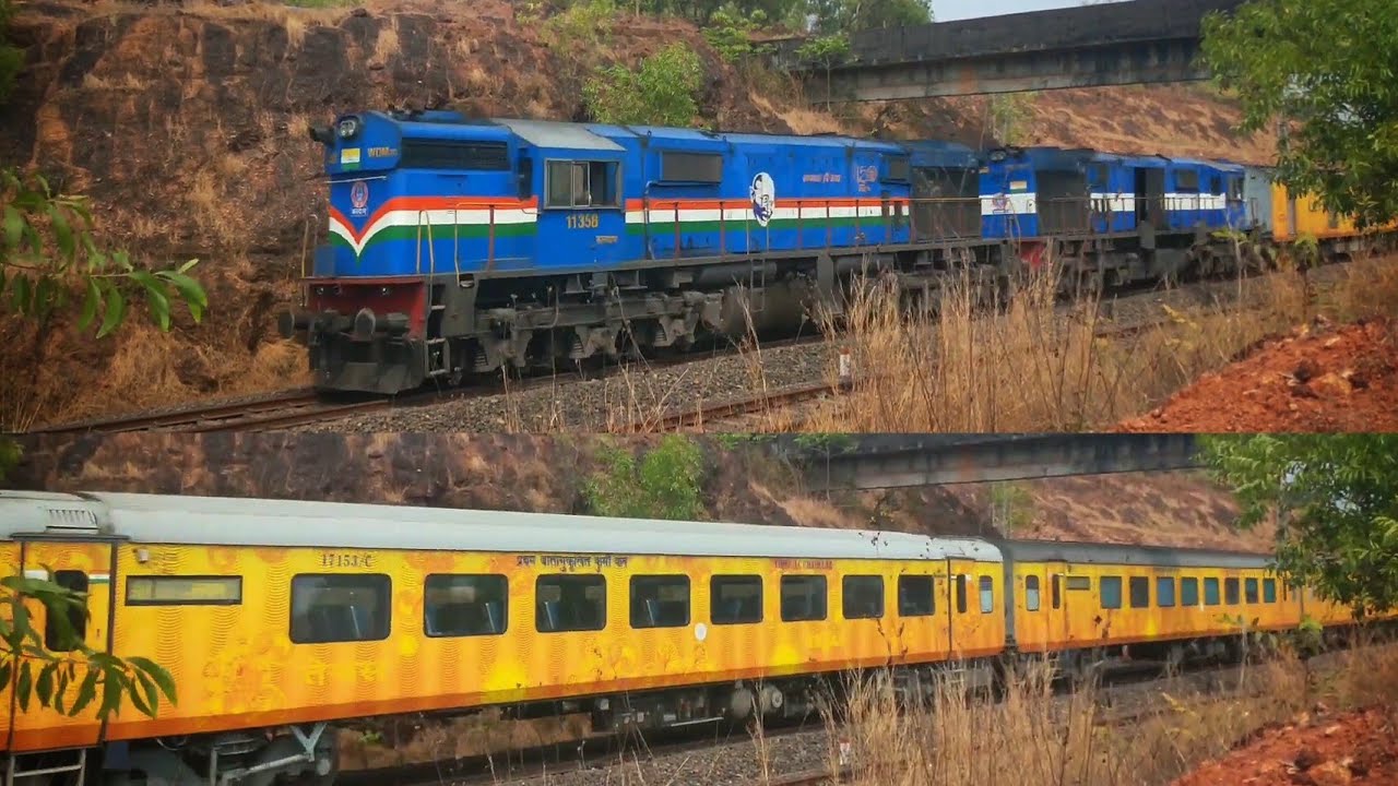 High Speed Tejas Express • Majestically Chugging ALCO'S - YouTube