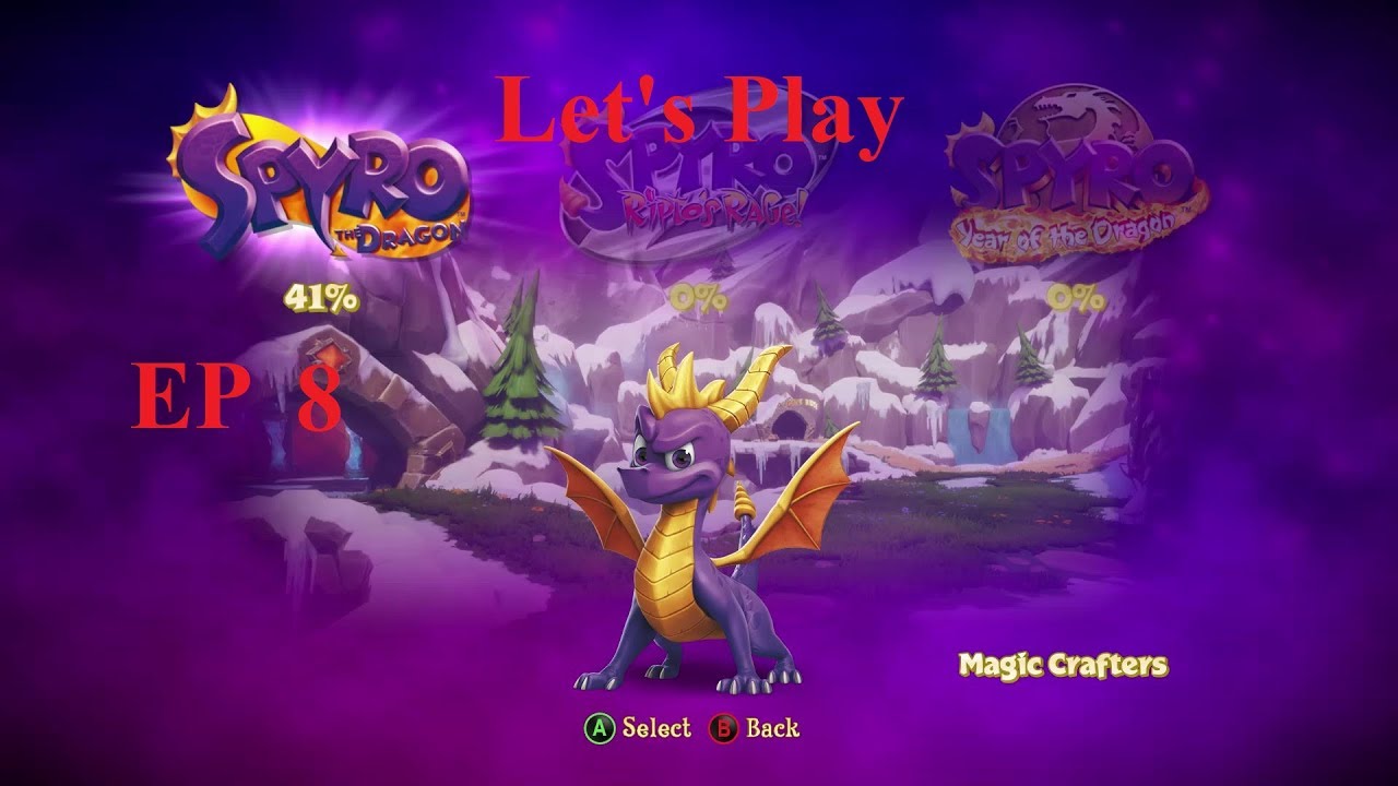 Let's Play Spyro 1 Reignited Ep 8: Spiders!!! - YouTube