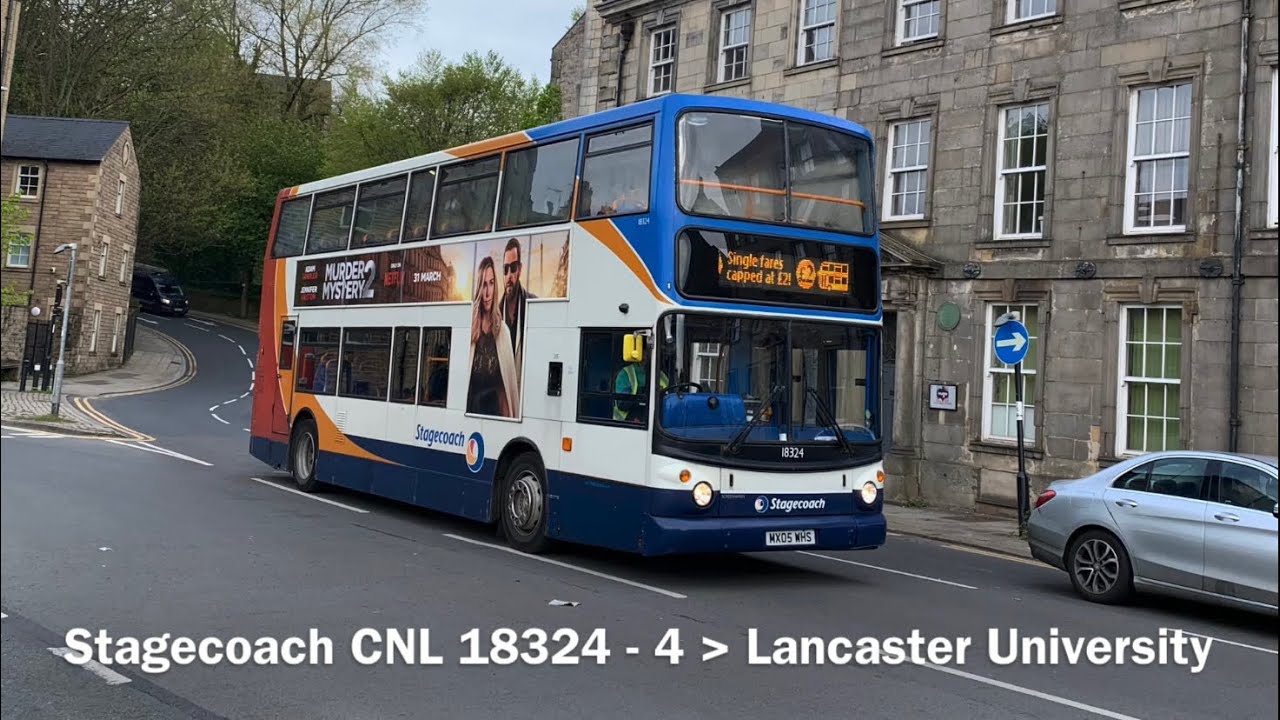 Stagecoach CNL 18324 Dennis Trident (Voith/€3) MX05WHS - Final Survivor ...