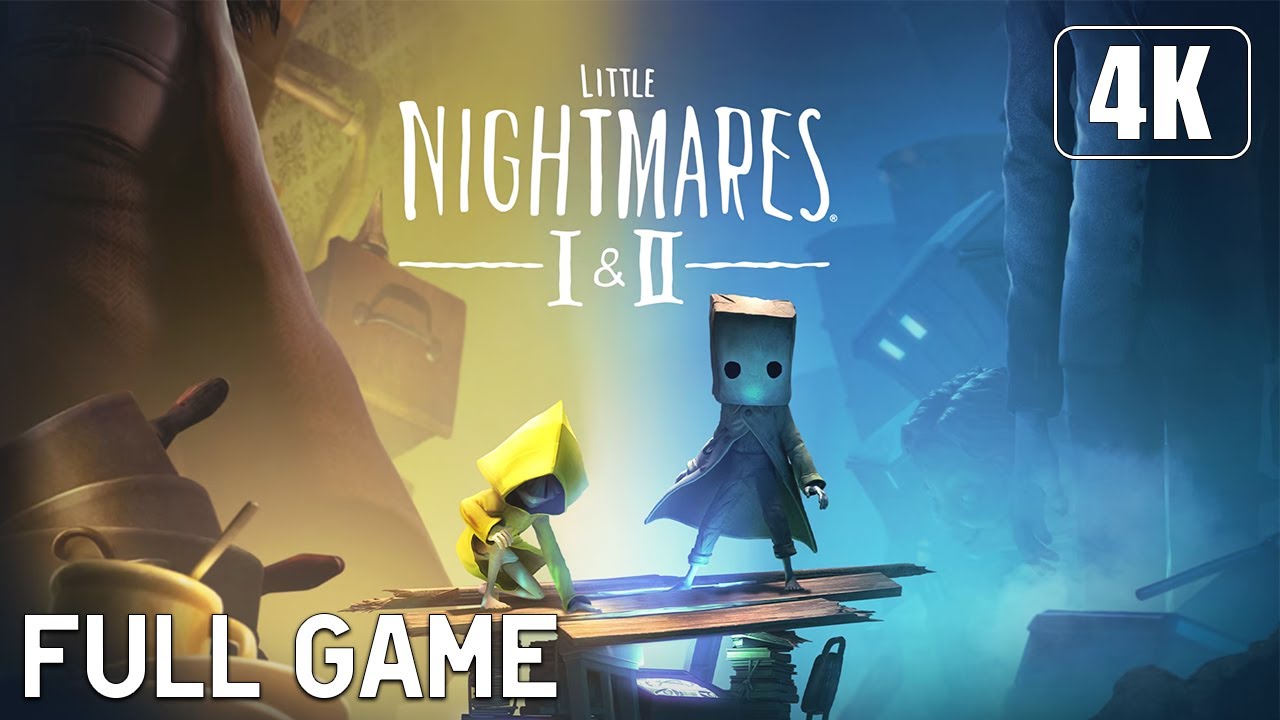 Little Nightmares 1 & 2 - Full Game 100% Longplay Walkthrough 4K 60FPS ...