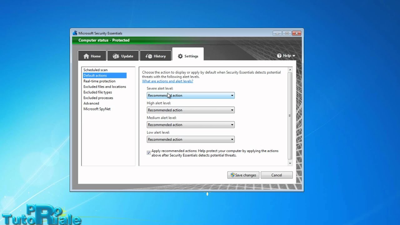 Microsoft Security Essentials un antivirus rapid eficient si gratuit ...
