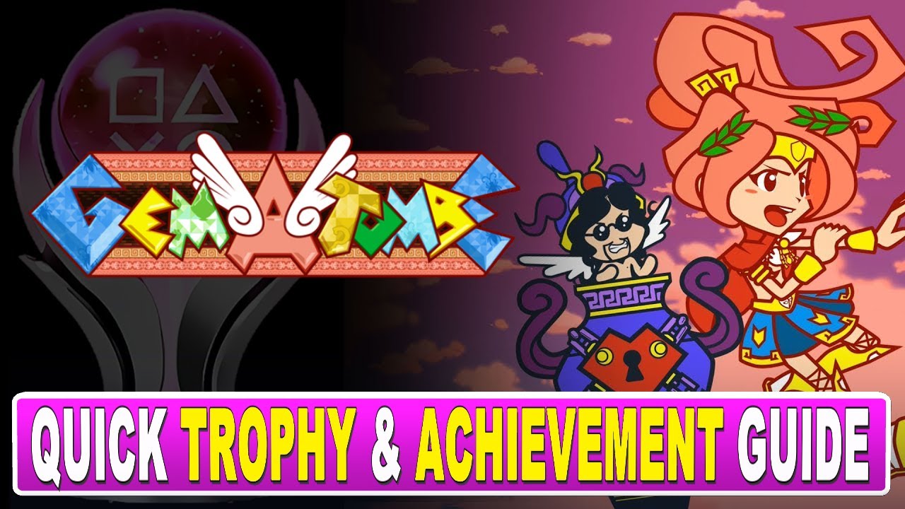 Gematombe Quick Trophy & Achievement Guide | Easy Platinum - Crossbuy PS4, PS5 - YouTube