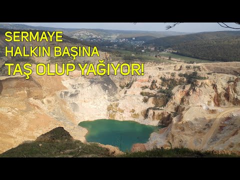 Sermaye taş olup yağıyor! | Hüseyinli mahallesinde insanın kafasına, ineğin böğrüne taş!