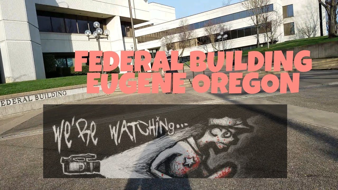 Outside Perimeter Tour Federal Building Eugene Oregon - YouTube