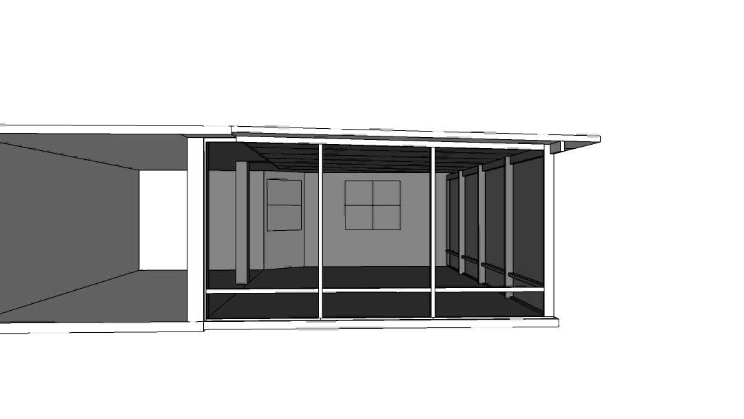 Composite Roof Screen Room - YouTube