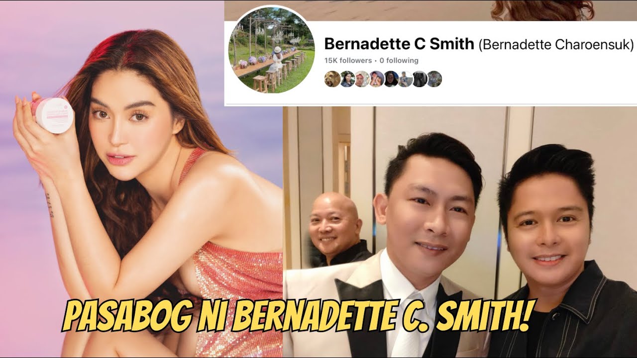 BERNADETTE C. SMITH, MAY MGA PASABOG TUNGKOL SA VIRAL NA INVESTMENT SCAM. #yexelsebastian - YouTube