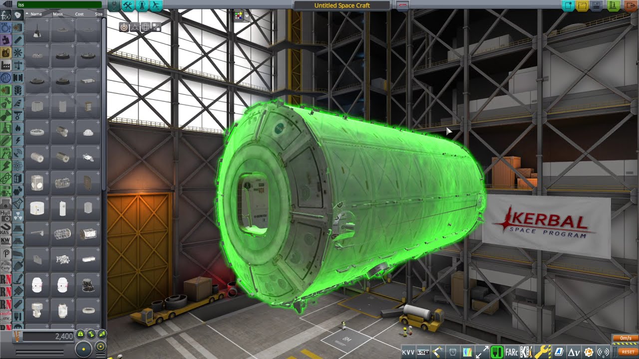 Kerbal Space Program - Part Dev - Harmony, Columbus, and Destiny - YouTube