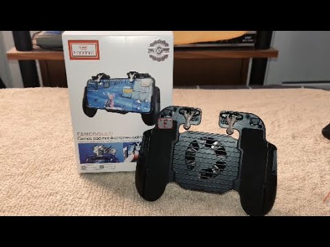 Earldom ET-F06 Gamepad Mobile Controller with FAN COOLER - YouTube