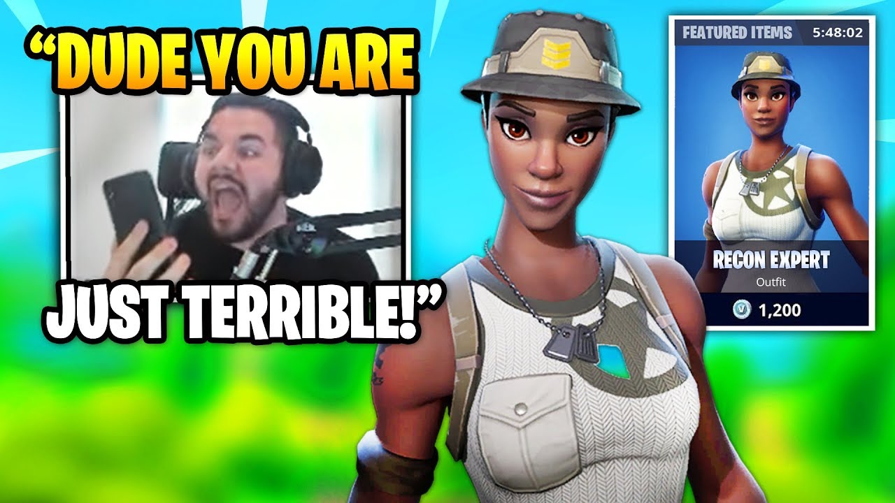 Courage Fights A Rare RECON EXPERT SKIN Only To Find Out It's THIS ...