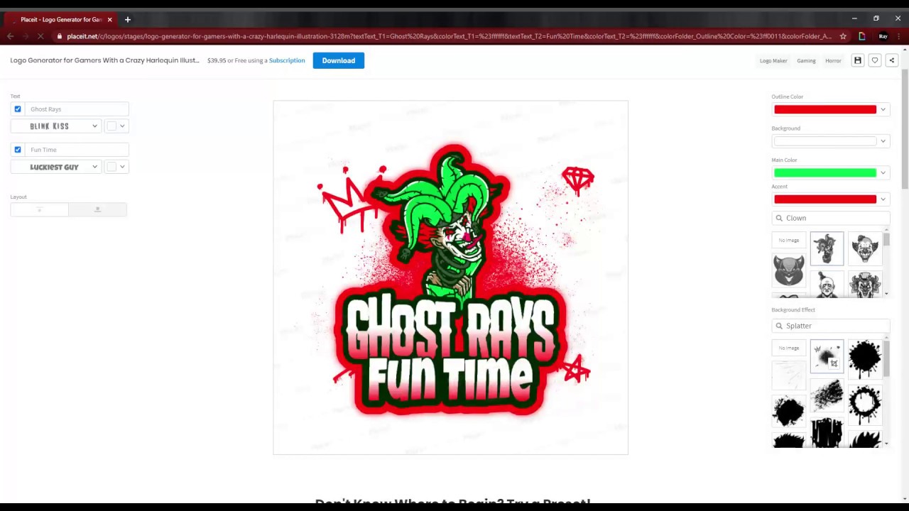 How To Make Your Own Cool Logo For Your YT And Anywhere Else ! - YouTube