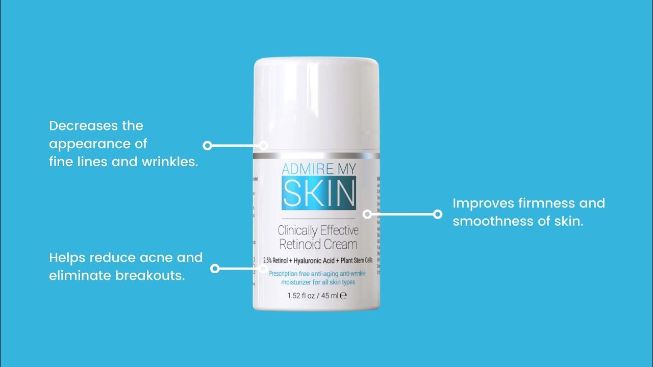 Admire My Skin Clinically Effective Retinoid Cream For Fine Lines And